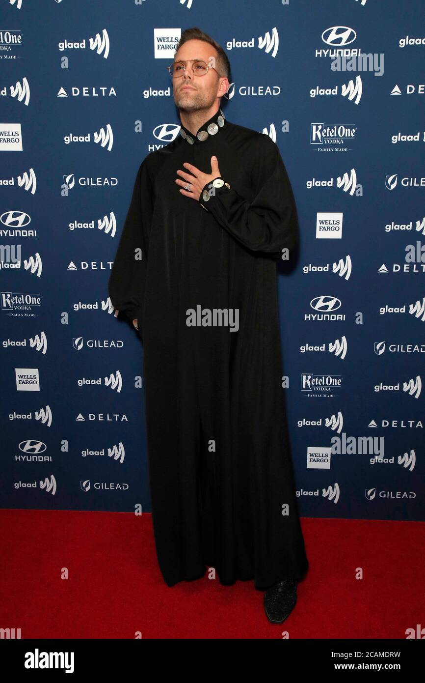 LOS ANGELES - MAR 28: Justin Tranter at the 30th Annual GLAAD Media ...