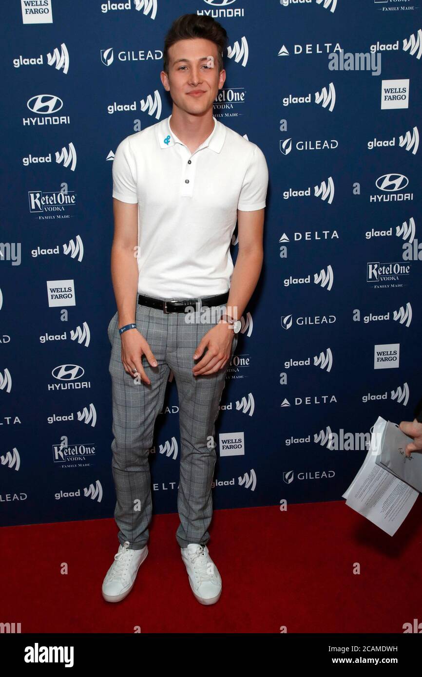 LOS ANGELES - MAR 28: Luke Mullen at the 30th Annual GLAAD Media Awards ...