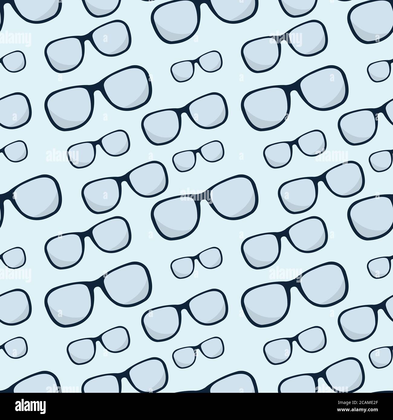 eyeglasses seamless pattern vector illustration background Stock Vector ...