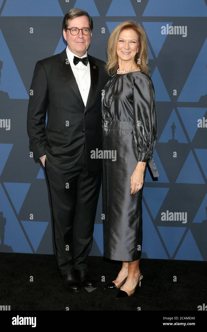 LOS ANGELES - OCT 27: Bruce Beach, Dawn Hudson at the Governors Awards ...