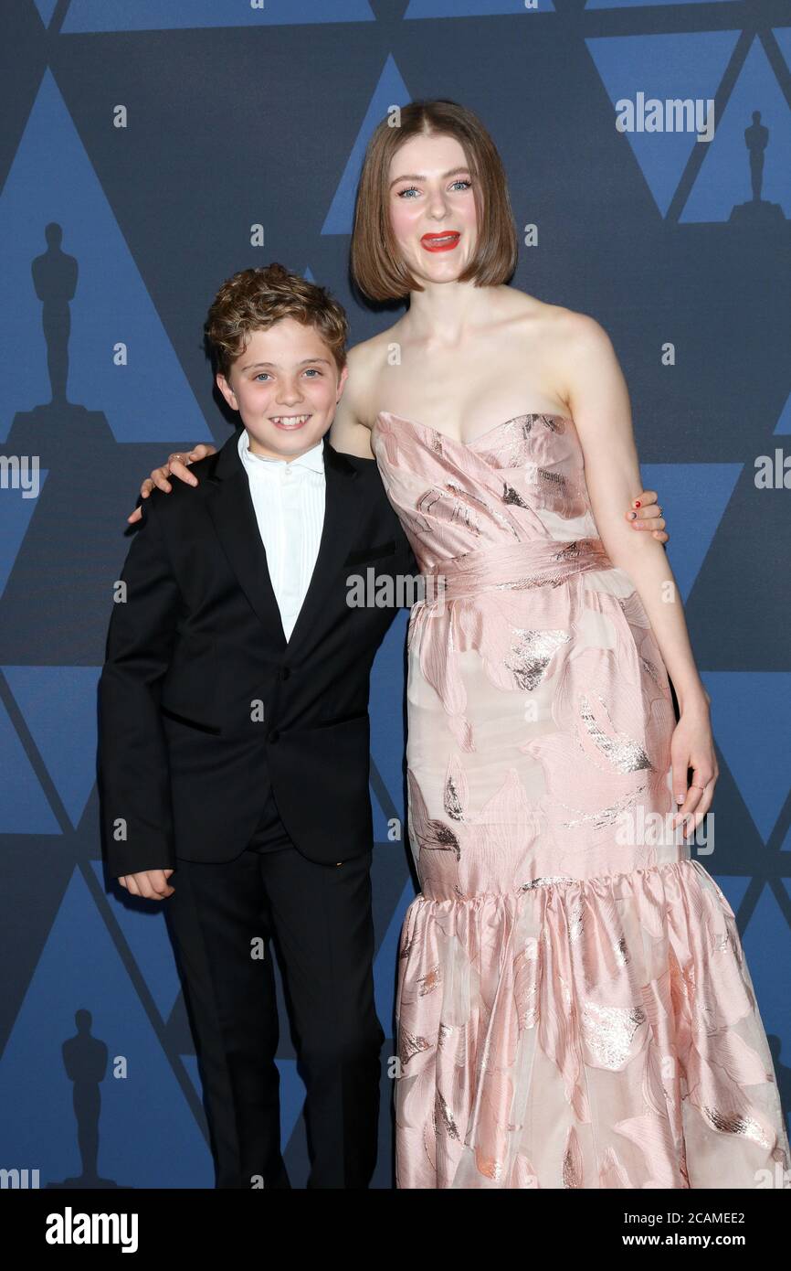 Roman griffin davis thomasin mckenzie hi-res stock photography and ...