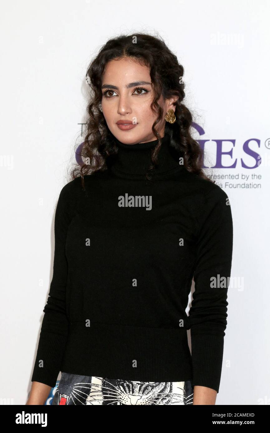 LOS ANGELES - MAY 21: Medalion Rahimi at the Gracies Awards 2019 at the ...