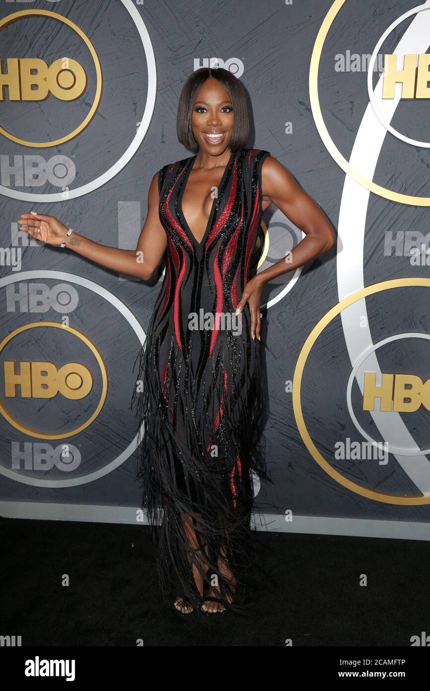 LOS ANGELES - SEP 22: Yvonne Orji at the 2019 HBO Emmy After Party at ...