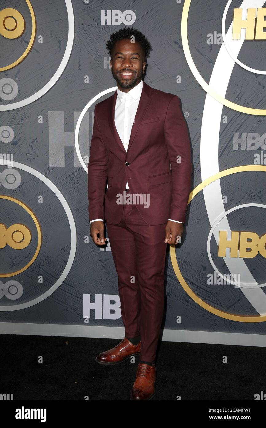 LOS ANGELES - SEP 22: Jean Elie at the 2019 HBO Emmy After Party at the ...