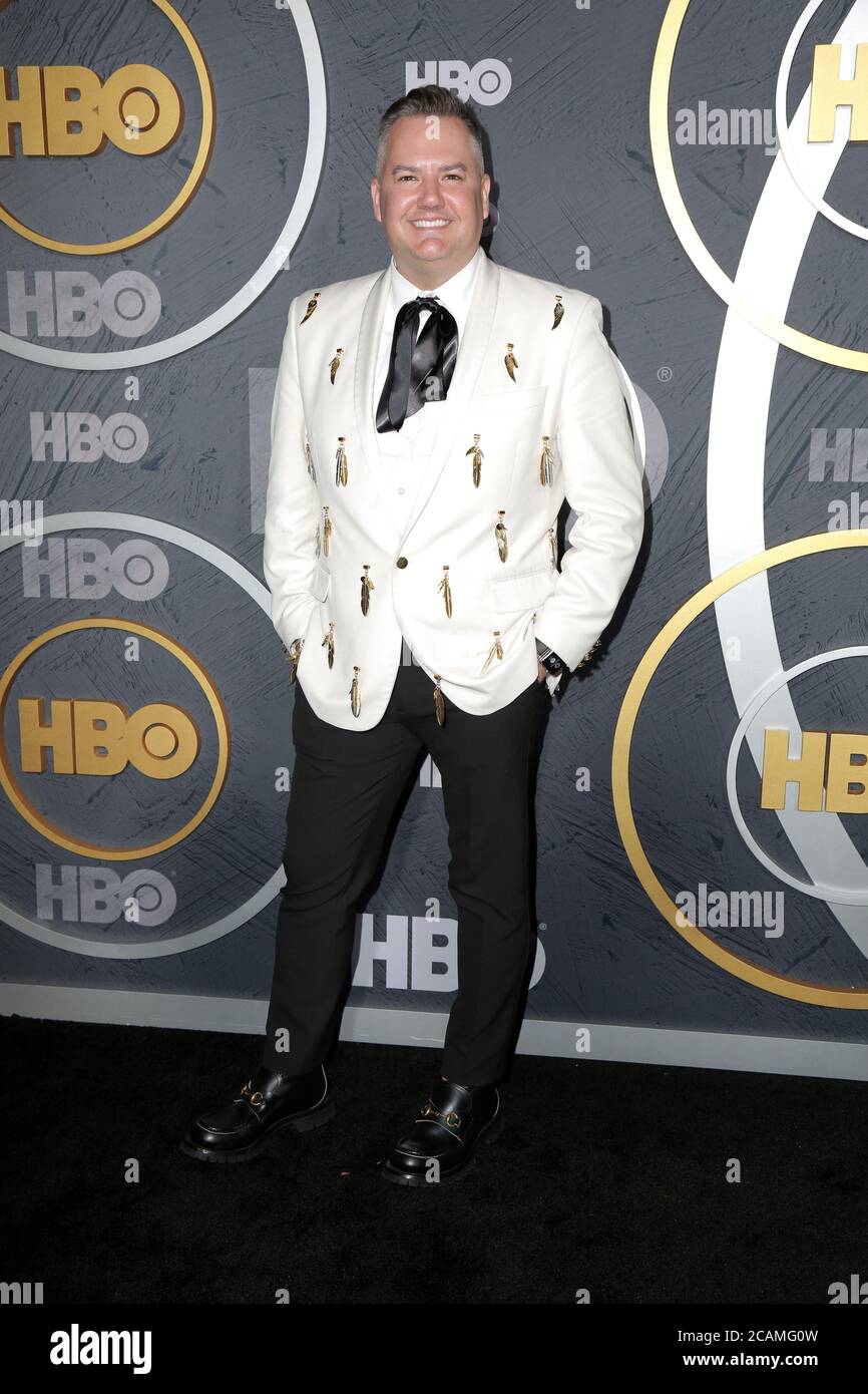 LOS ANGELES - SEP 22: Ross Mathews at the 2019 HBO Emmy After Party at ...