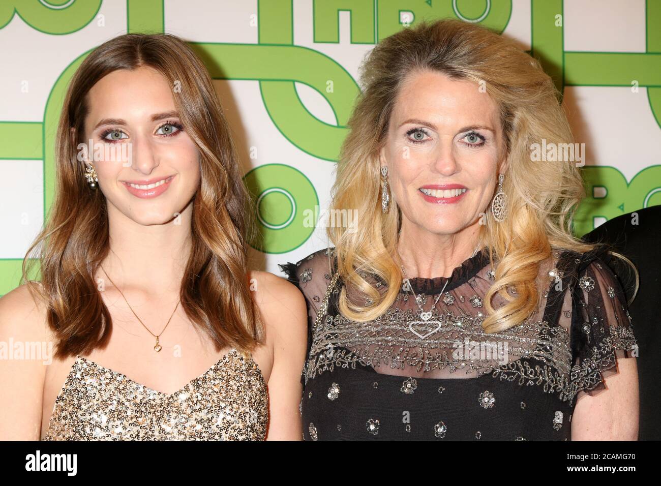 LOS ANGELES - JAN 6: Isabella Rickel, Nancy Davis at the 2019 HBO Post ...
