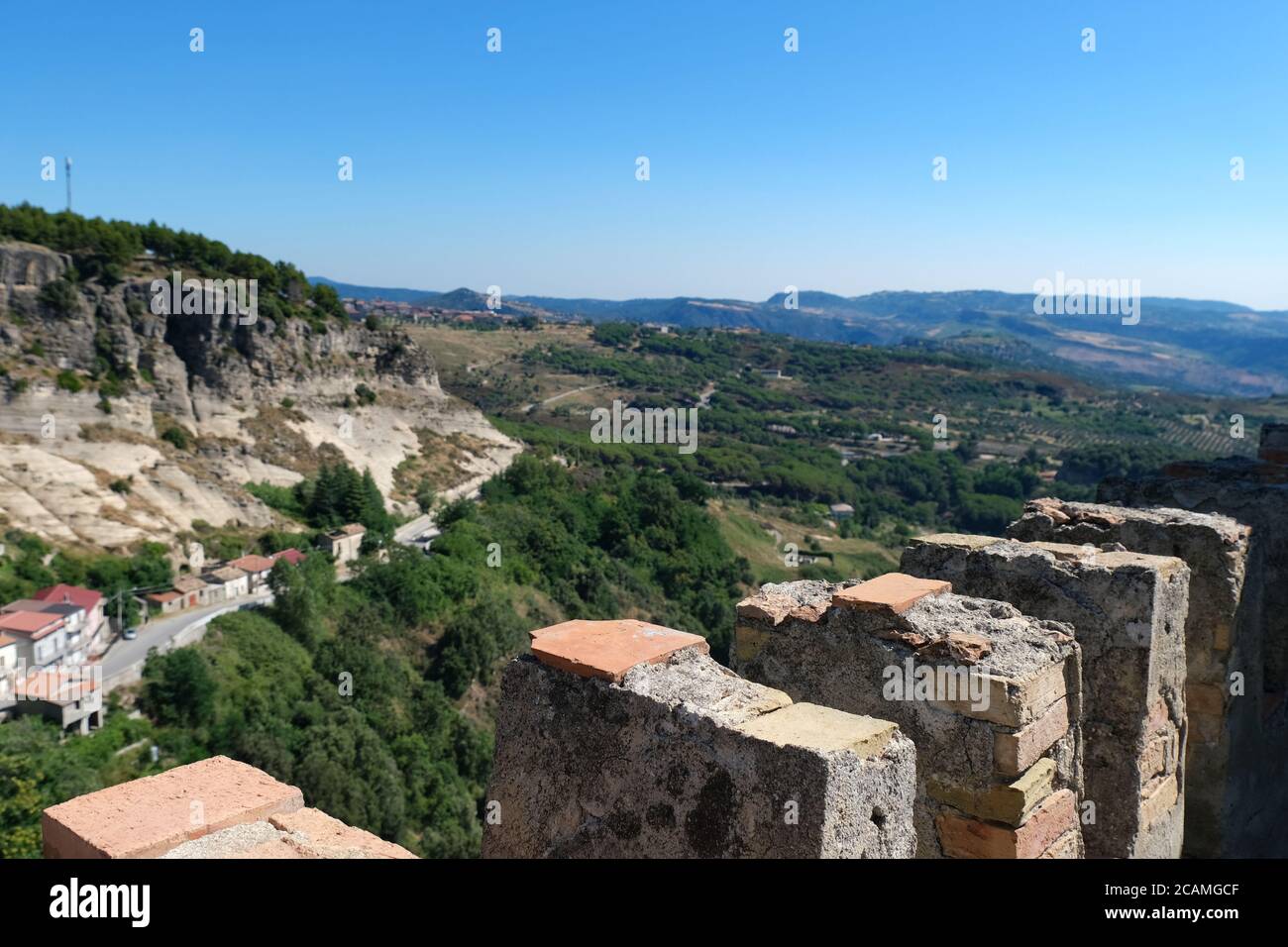 View from terrace castle hi-res stock photography and images - Alamy