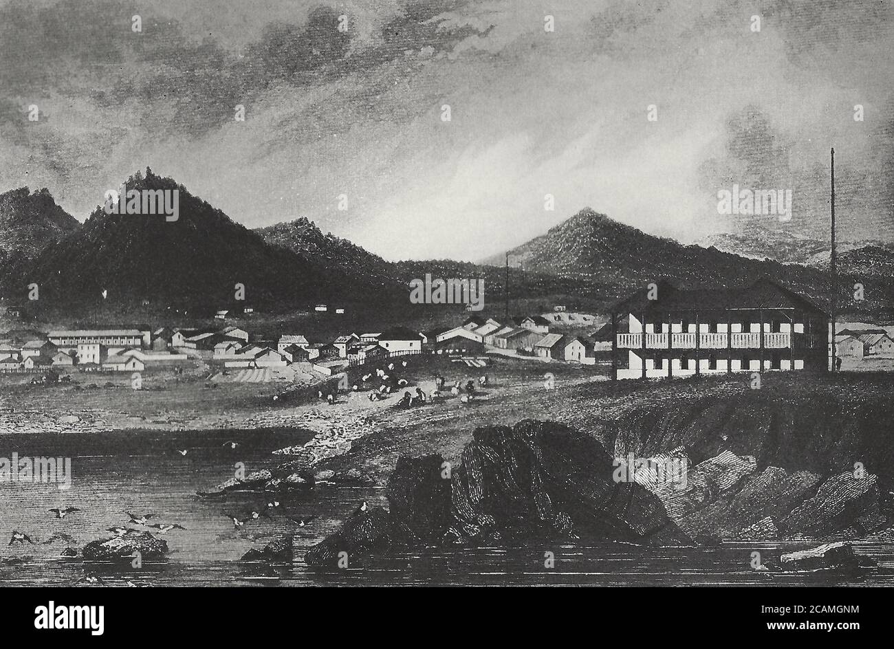 Early Monterey, California Stock Photo - Alamy