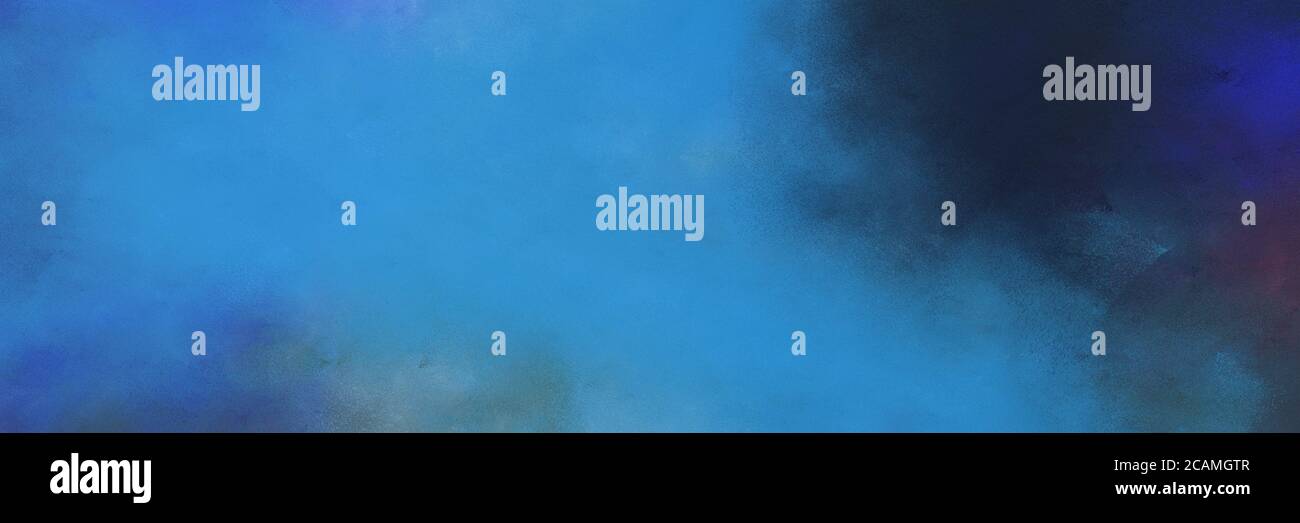 decorative steel blue and very dark blue color background with space ...