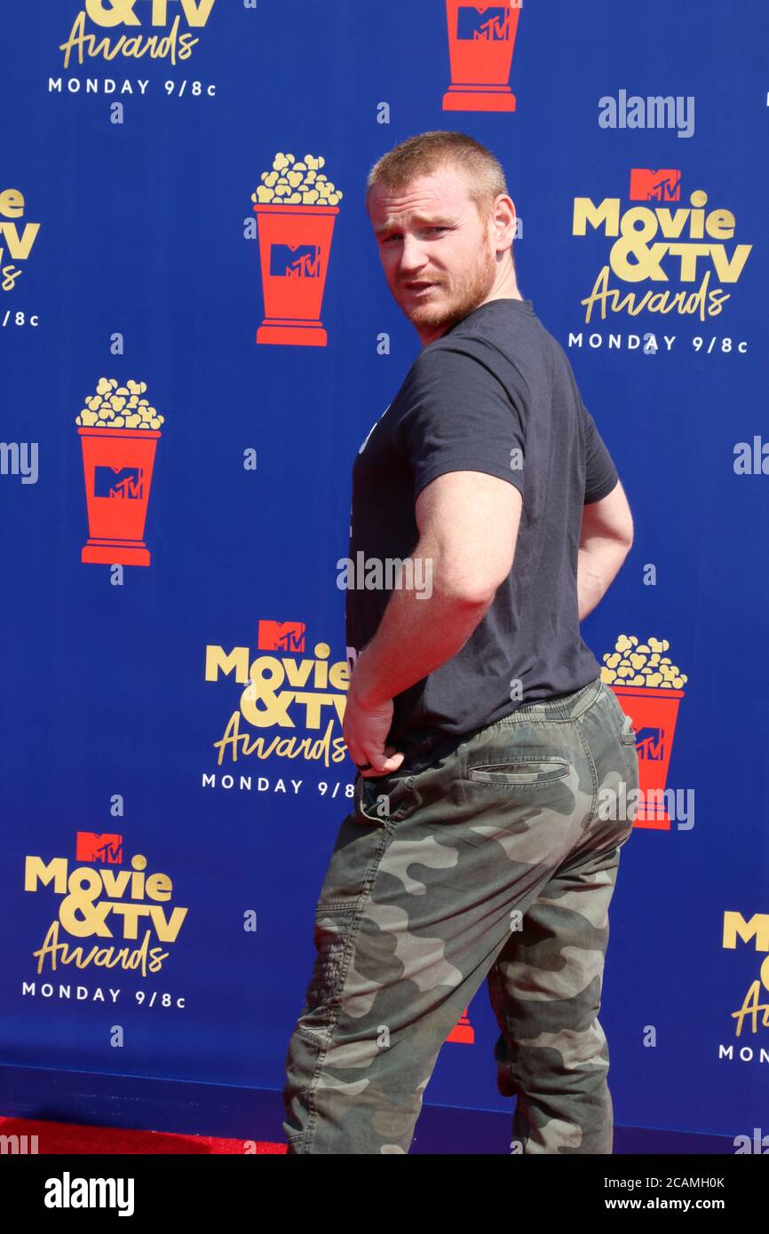 LOS ANGELES - JUN 15: Wes Bergmann at the 2019 MTV Movie & TV Awards at ...