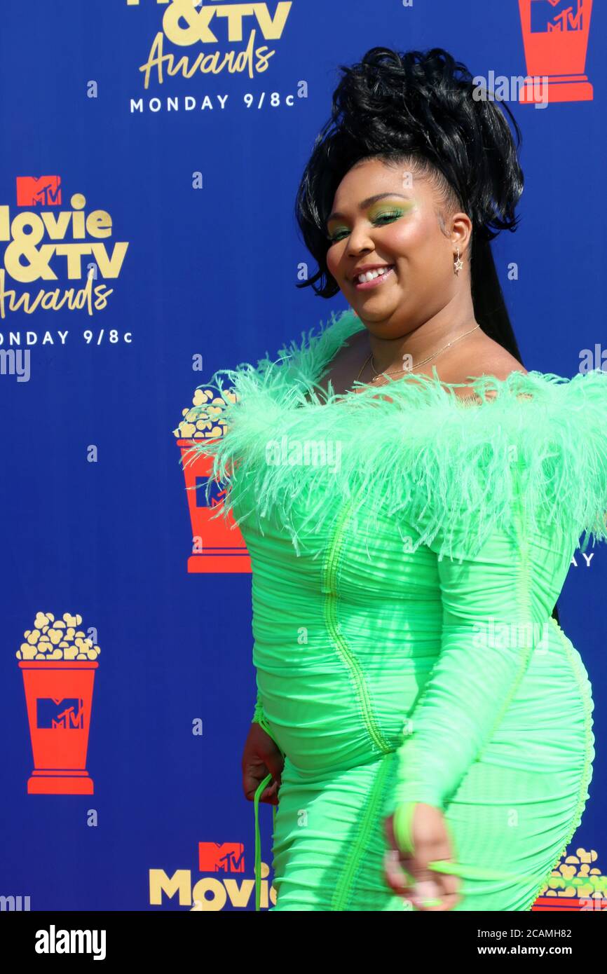 LOS ANGELES - JUN 15: Lizzo, Melissa Viviane Jefferson at the 2019 MTV ...