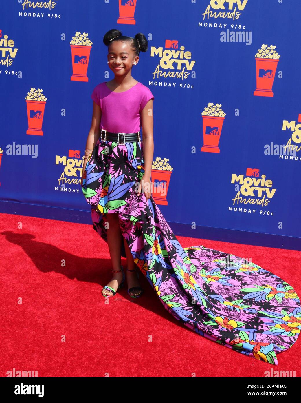 LOS ANGELES - JUN 15: Faithe Herman at the 2019 MTV Movie & TV Awards ...