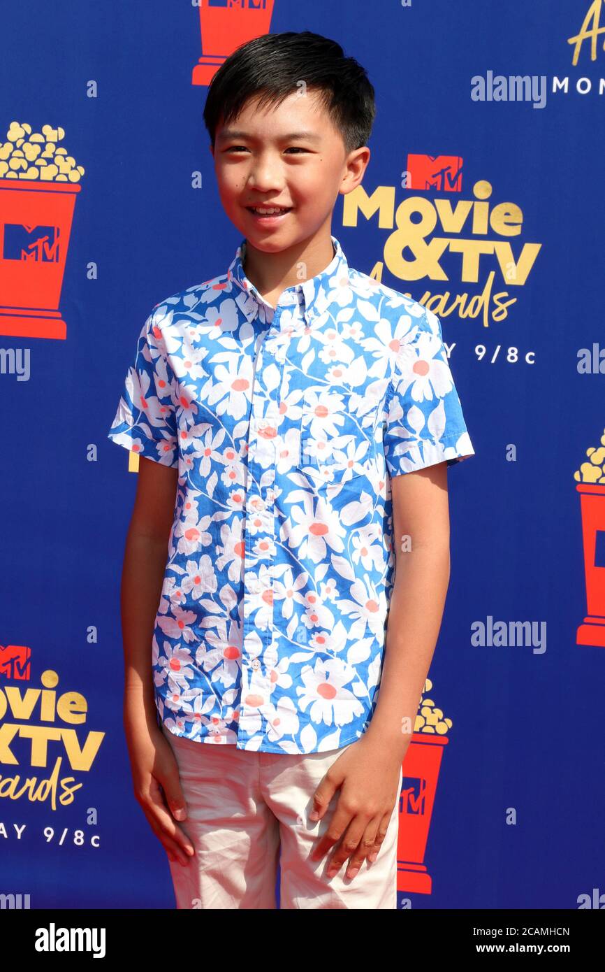 LOS ANGELES - JUN 15: Ian Chen at the 2019 MTV Movie & TV Awards at the ...