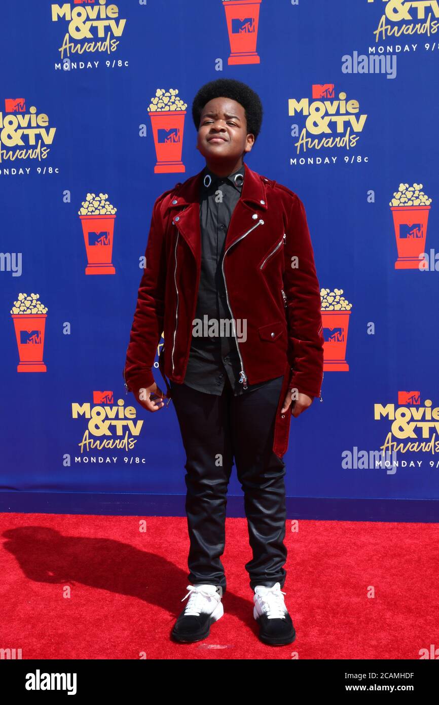 LOS ANGELES - JUN 15: Keith L. Williams at the 2019 MTV Movie & TV ...