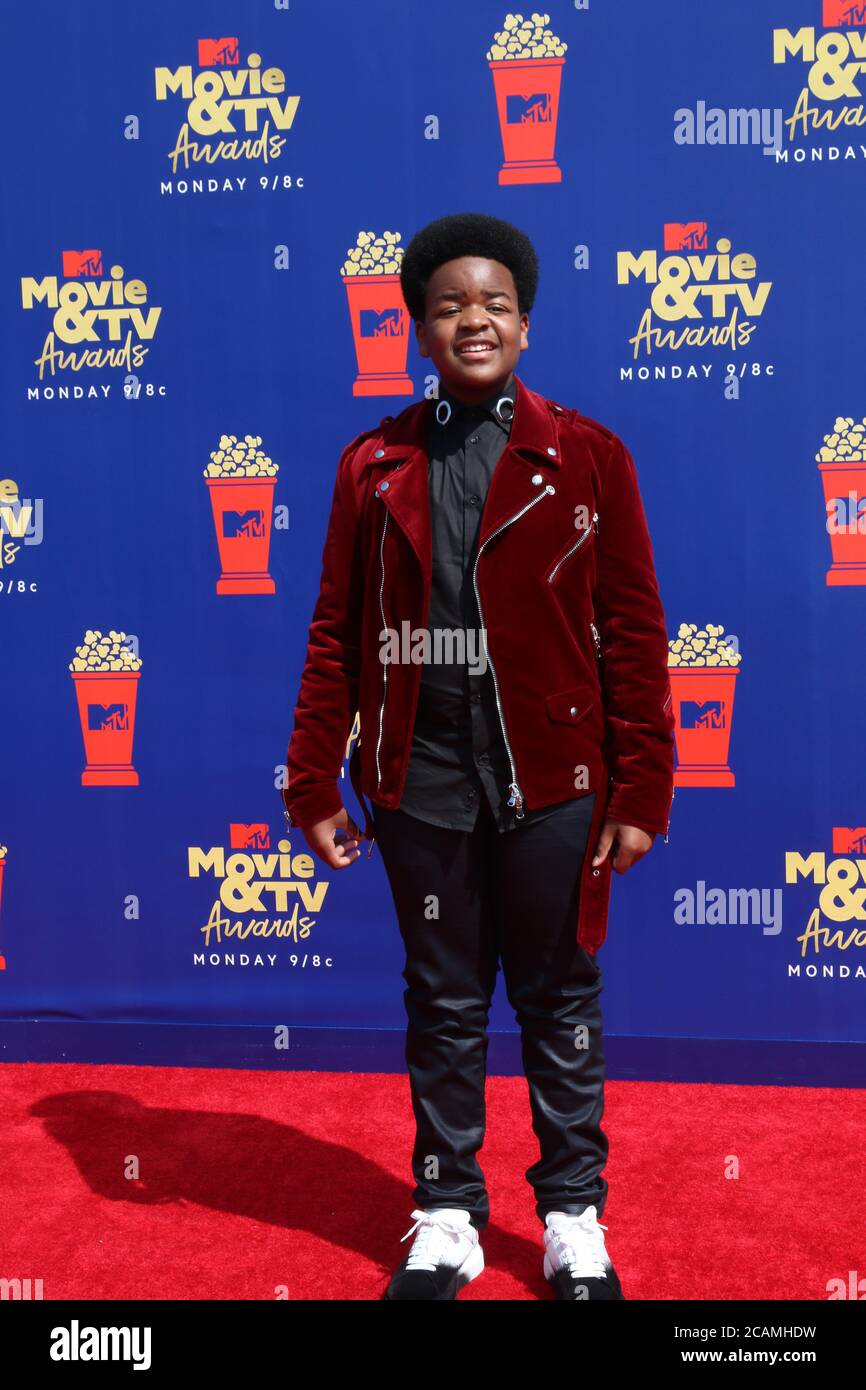 LOS ANGELES - JUN 15: Keith L. Williams at the 2019 MTV Movie & TV ...