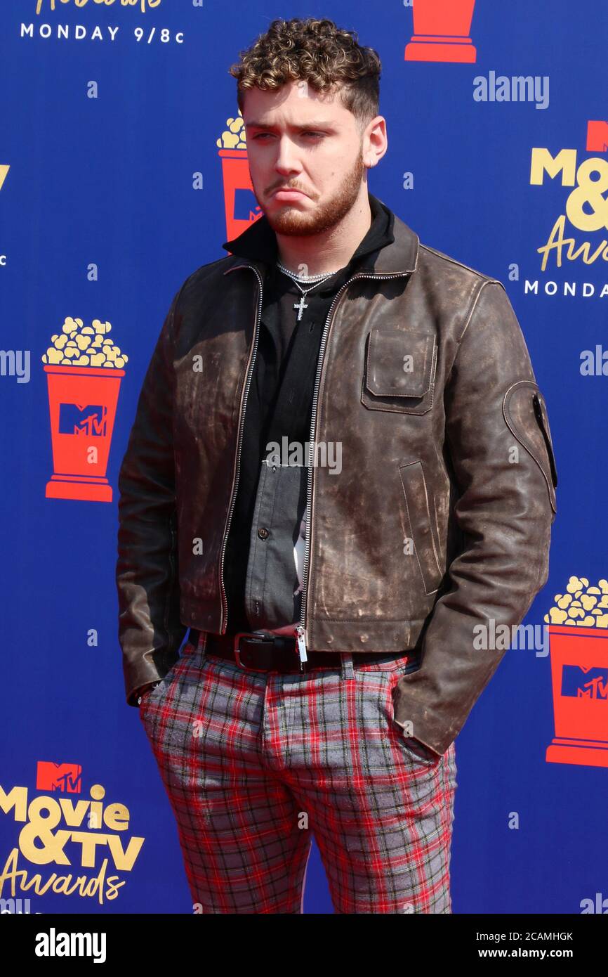 LOS ANGELES - JUN 15: Andrew Bazzi at the 2019 MTV Movie & TV Awards at ...
