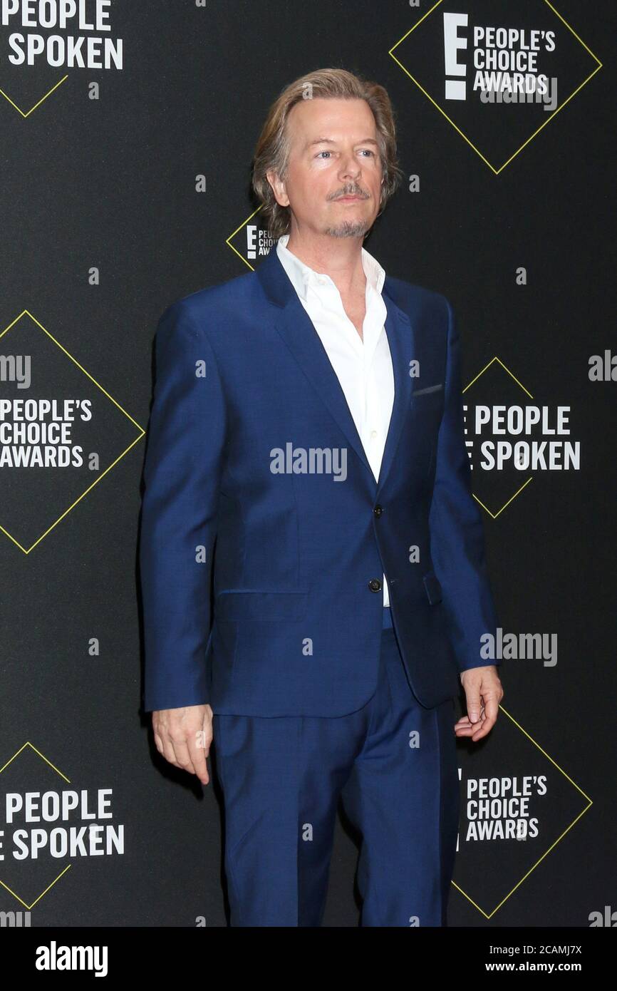 LOS ANGELES - NOV 10: David Spade at the 2019 People's Choice Awards at ...
