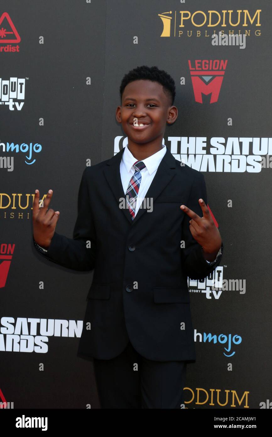 LOS ANGELES - SEP 13: Evan Alex at the 2019 Saturn Awards at the Avalon ...
