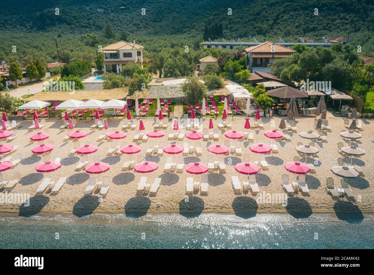 Greece afissos beach hi-res stock photography and images - Alamy