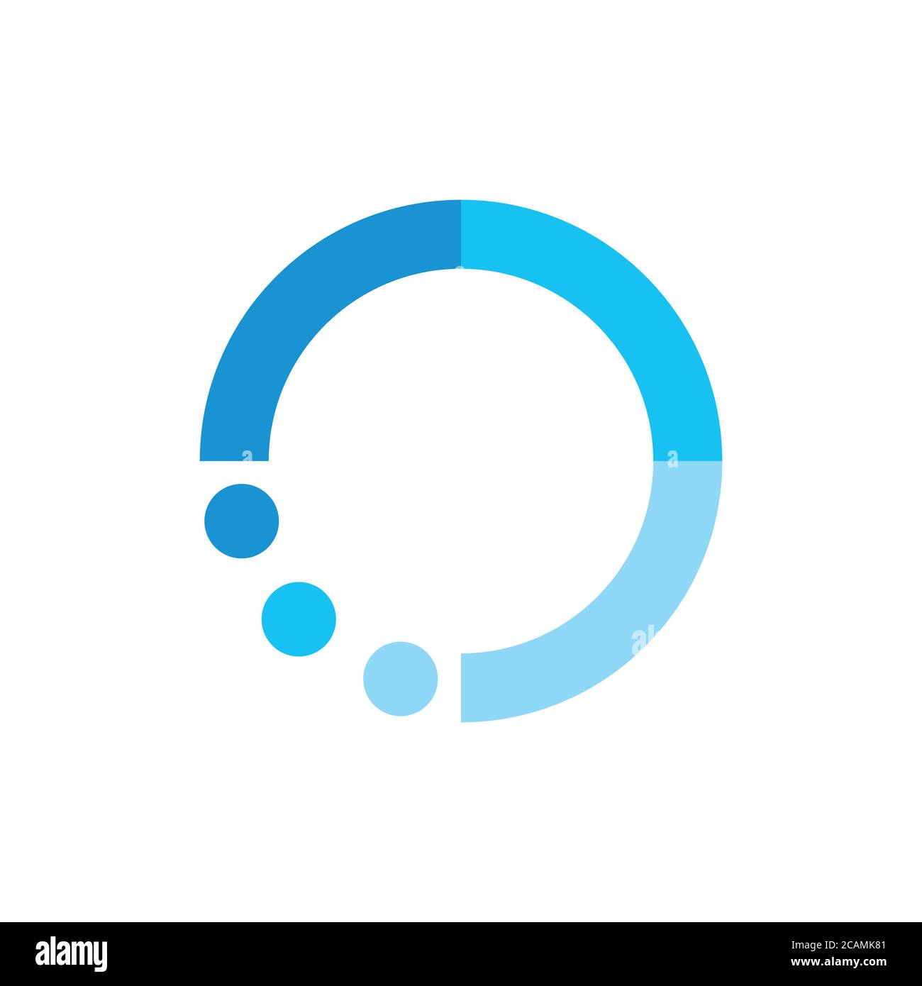 Abstract data gradient color Cut Out Stock Images & Pictures - Alamy