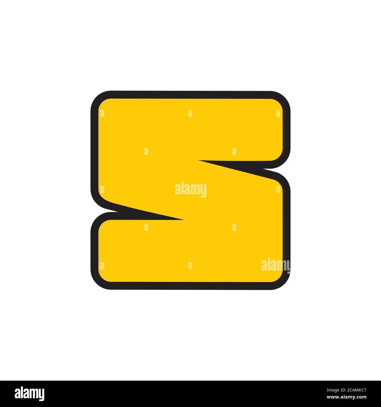 S outline Stock Vector Images - Alamy