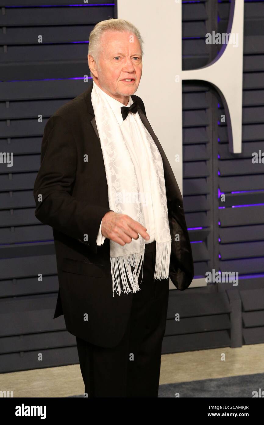 LOS ANGELES - FEB 24: Jon Voight at the 2019 Vanity Fair Oscar Party on ...