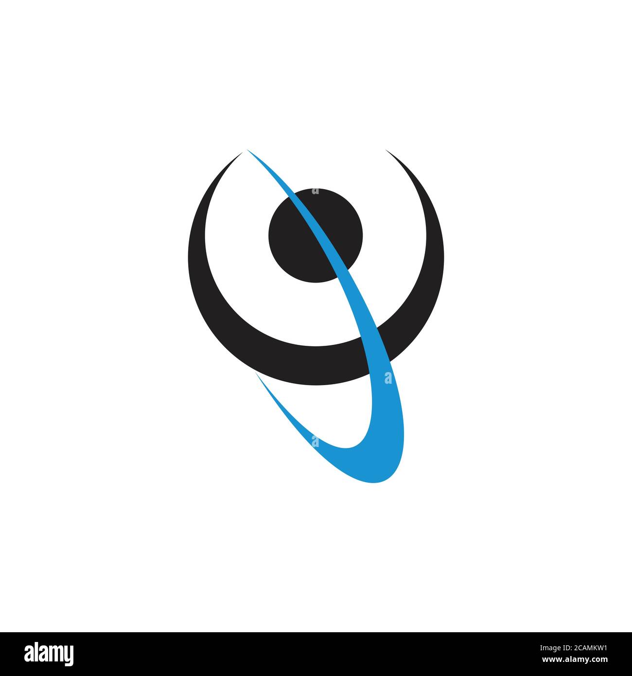 abstract orbital planet geometric logo vector Stock Vector Image & Art ...