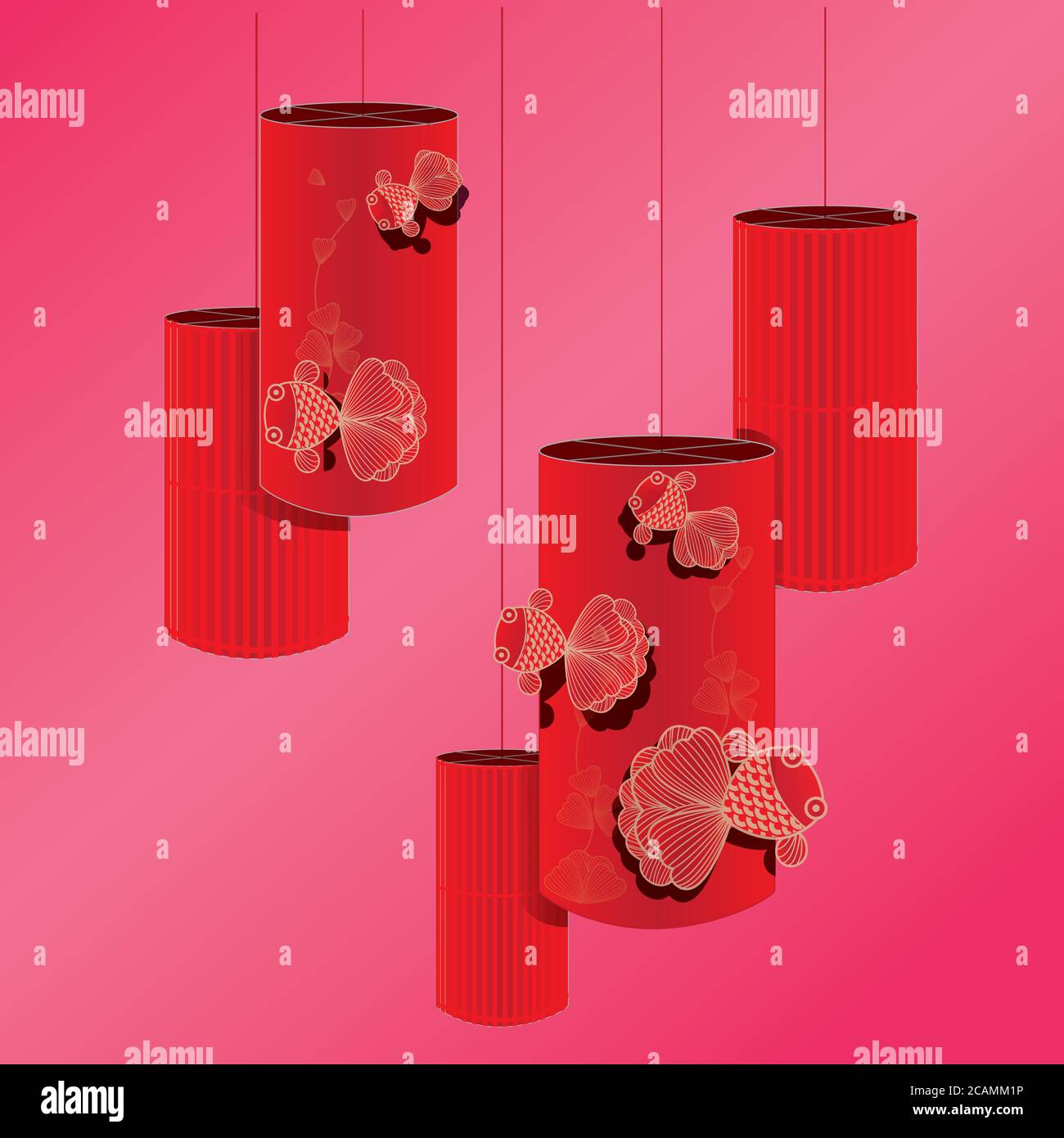 Lantern fishes Stock Vector Images - Alamy