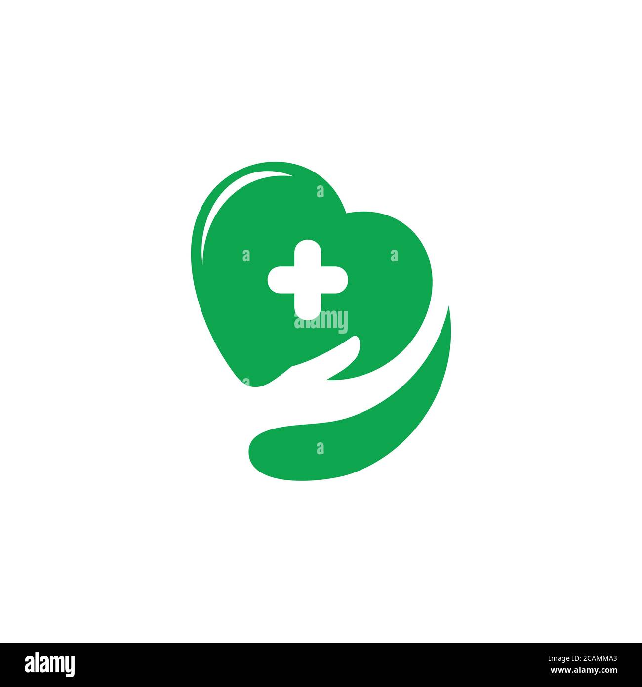 love heart plus medical symbol vector Stock Vector Image & Art - Alamy