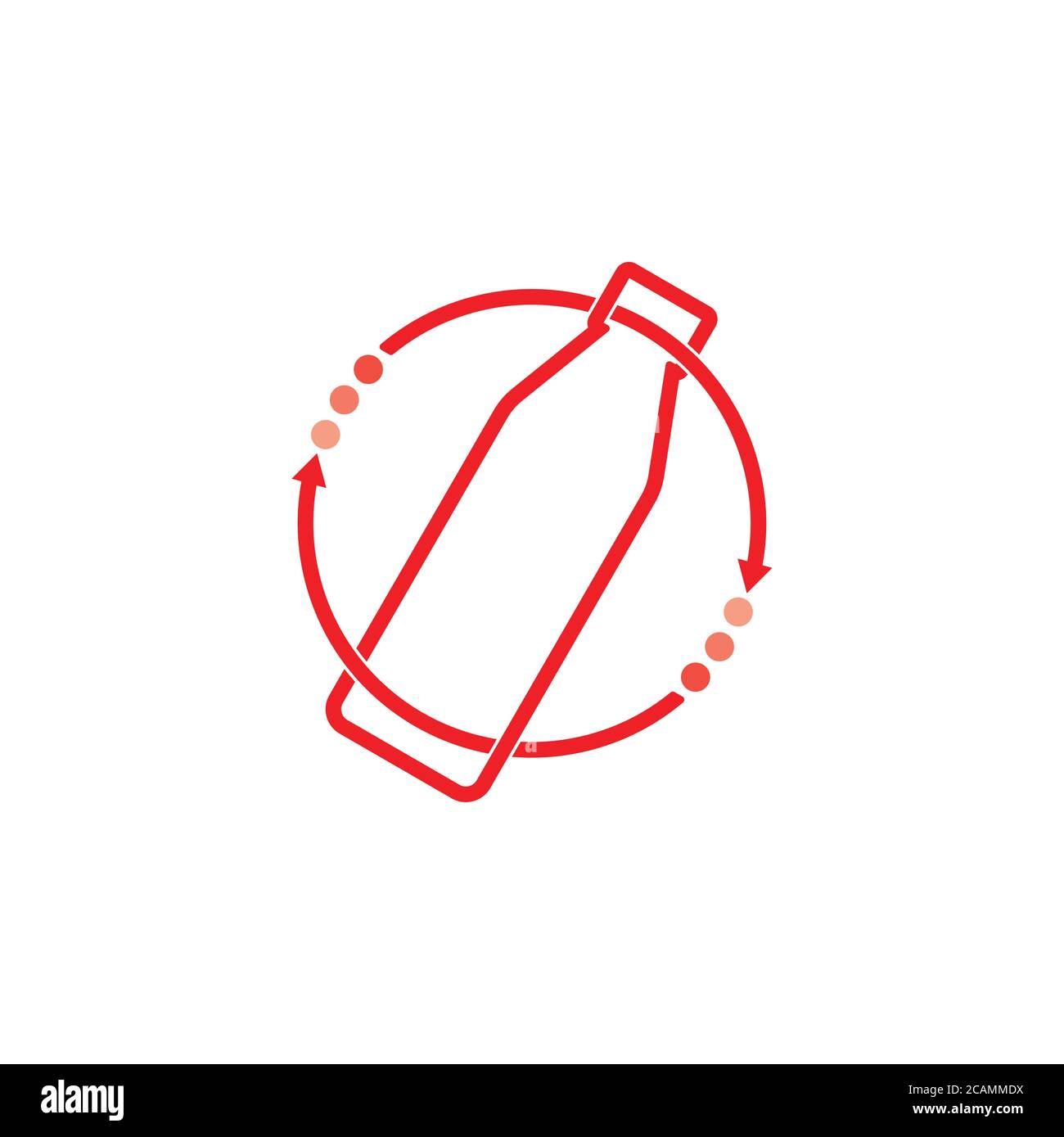bottle shake arrow sign symbol vector Stock Vector Image & Art - Alamy