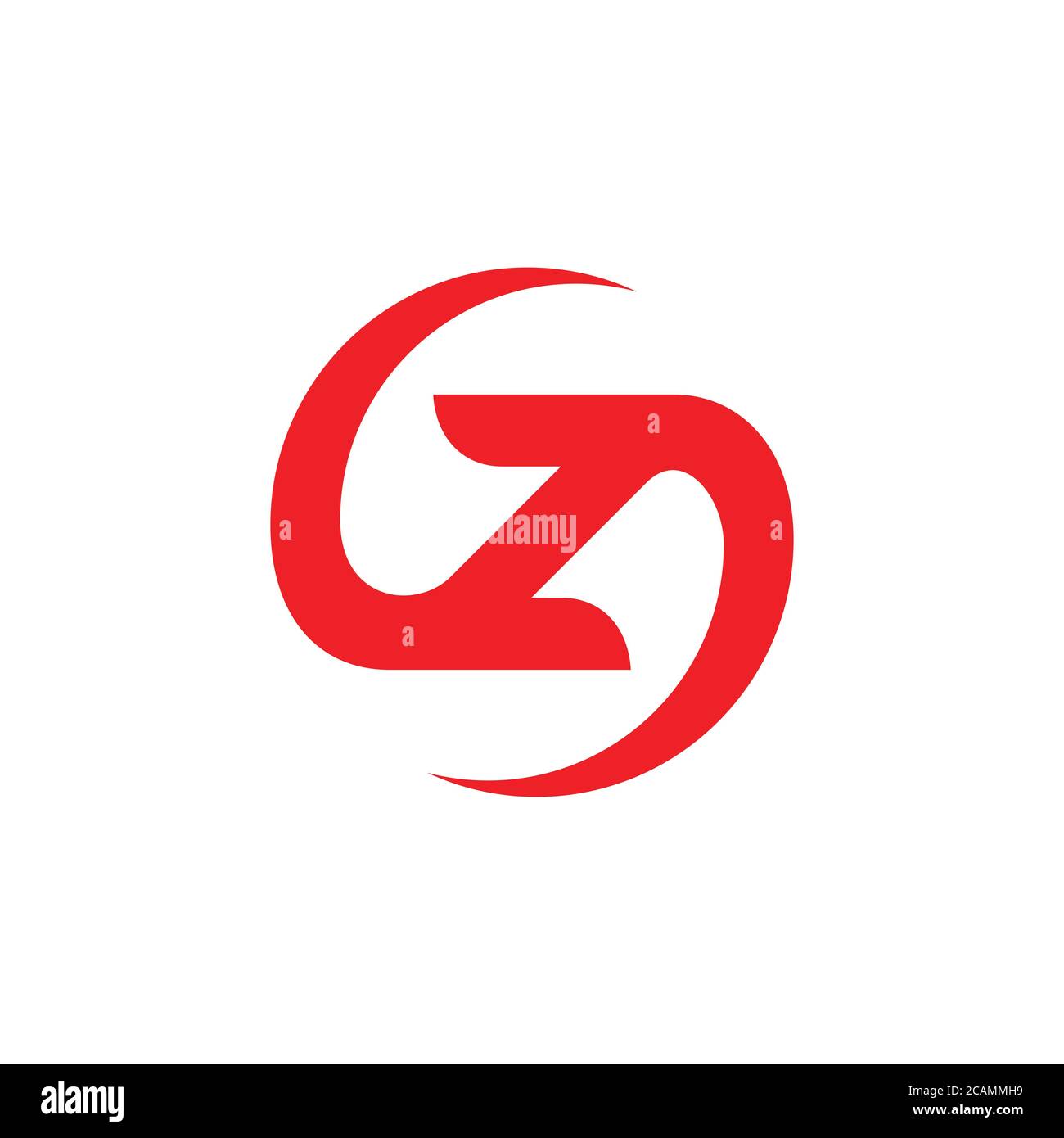 letter z rotate motion logo vector Stock Vector Image & Art - Alamy