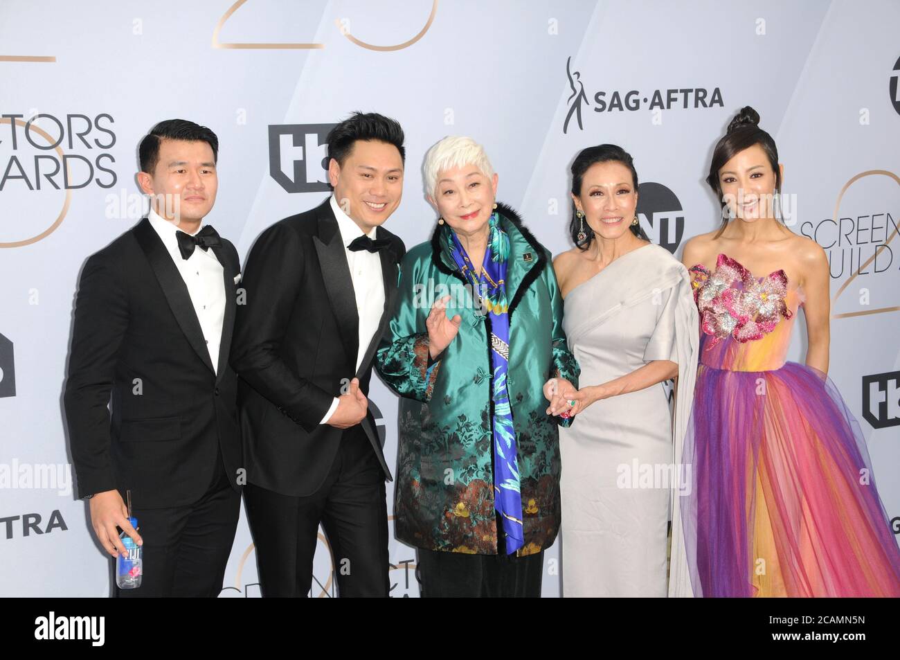 LOS ANGELES - JAN 27: Jon M. Chu, Ronny Chieng, Lisa Lu, Tan Kheng Hua ...