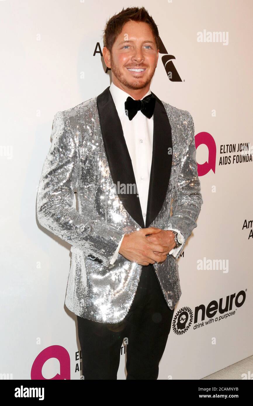 LOS ANGELES - FEB 24: Jacob Diamond at the Elton John Oscar Viewing ...