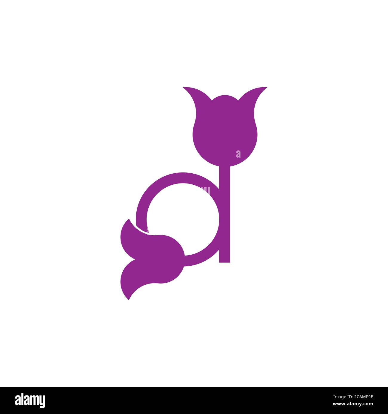 D flower Stock Vector Images - Alamy