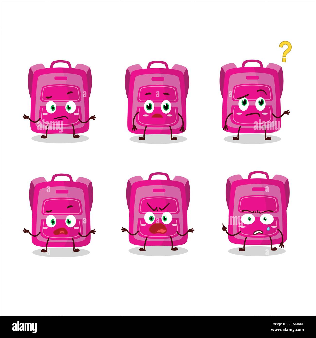 Hot pink bag Stock Vector Images - Alamy