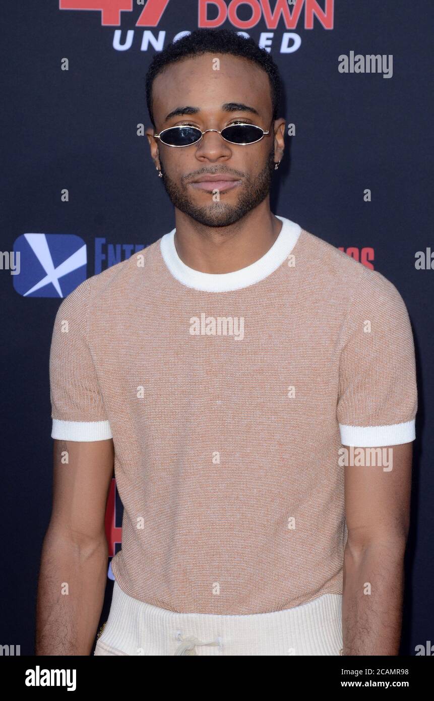 LOS ANGELES - AUG 13: Khylin Rhambo at the "47 Meters Down: Uncaged ...