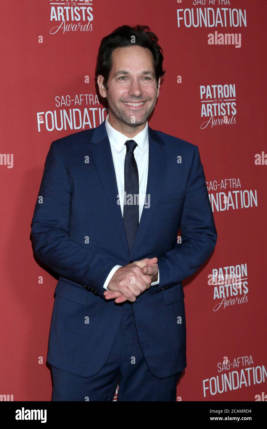 LOS ANGELES - NOV 7: Paul Rudd at the 4th Annual Patron of the Artists ...