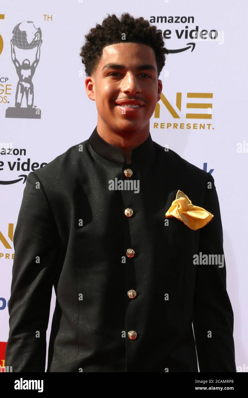 LOS ANGELES - MAR 30: Marcus Scribner at the 50th NAACP Image Awards ...