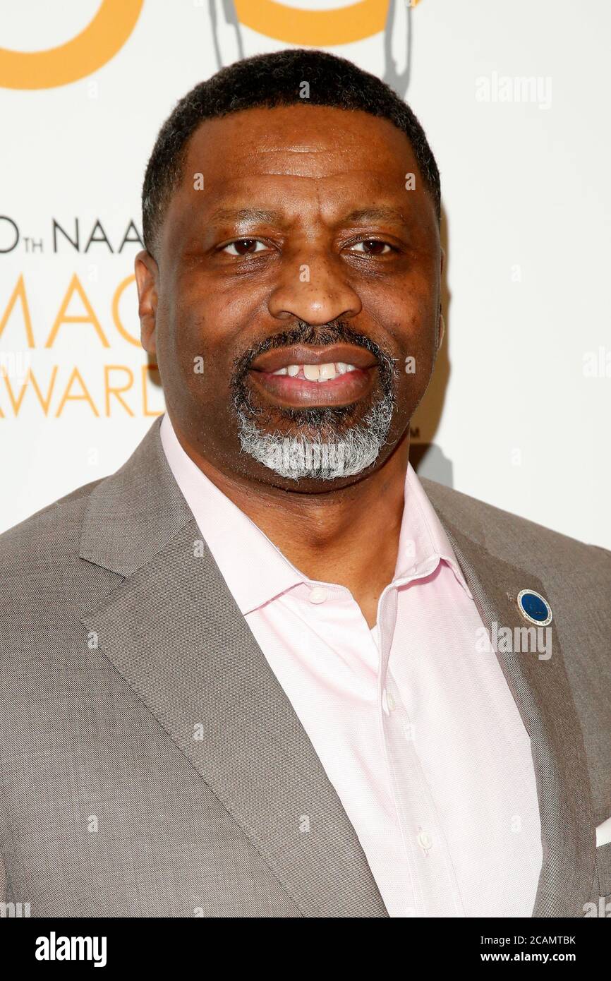 LOS ANGELES - MAR 9: Derrick Johnson at the 50th NAACP Image Awards ...