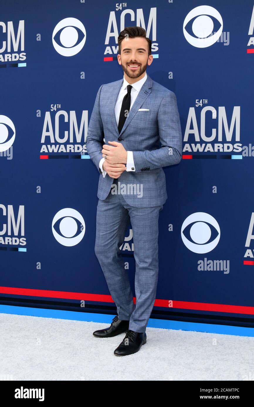 LAS VEGAS - APR 7: Jeremy Parsons at the 54th Academy of Country Music ...