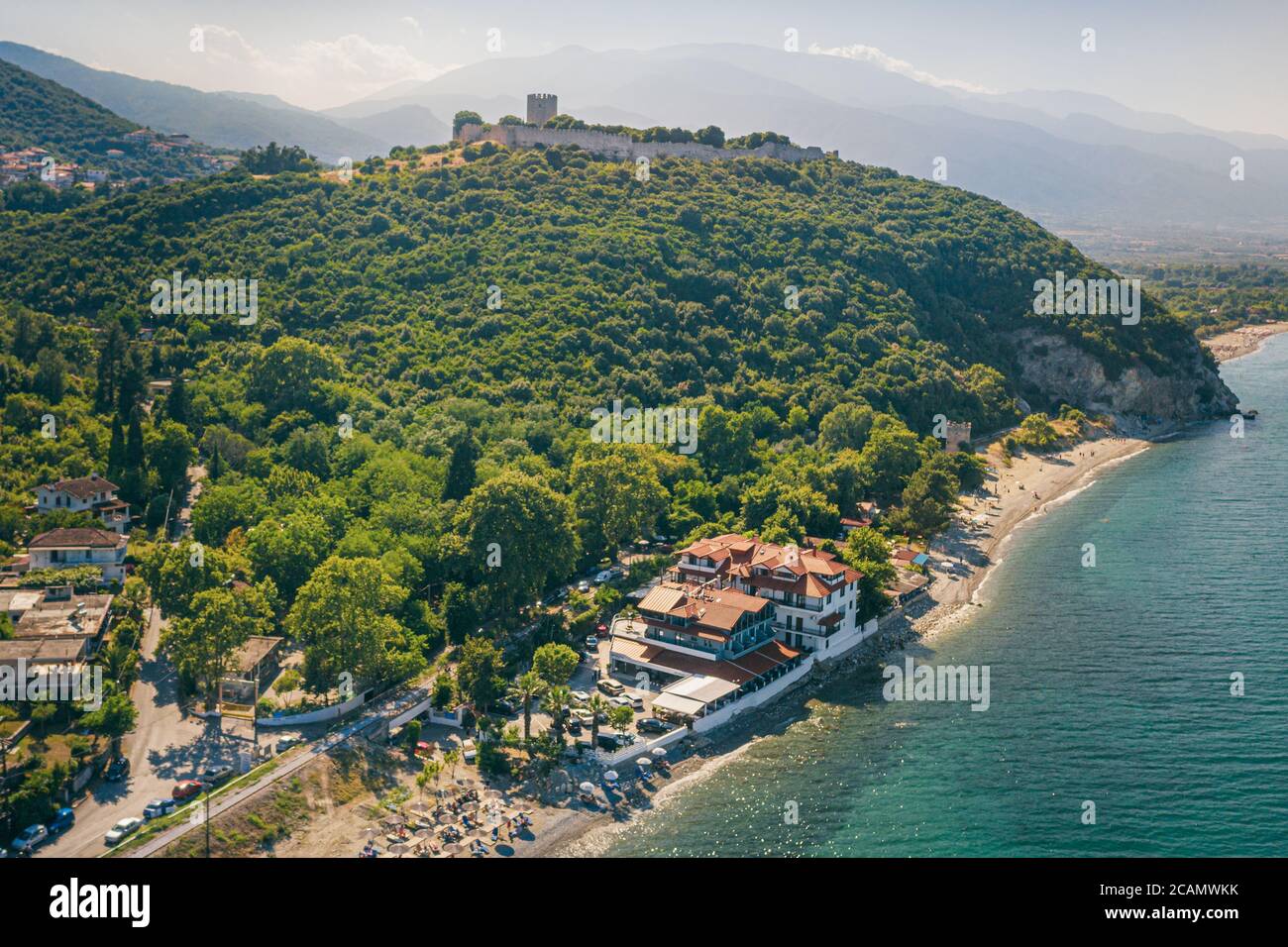 Platamon Castle, Greece Stock Photo - Alamy