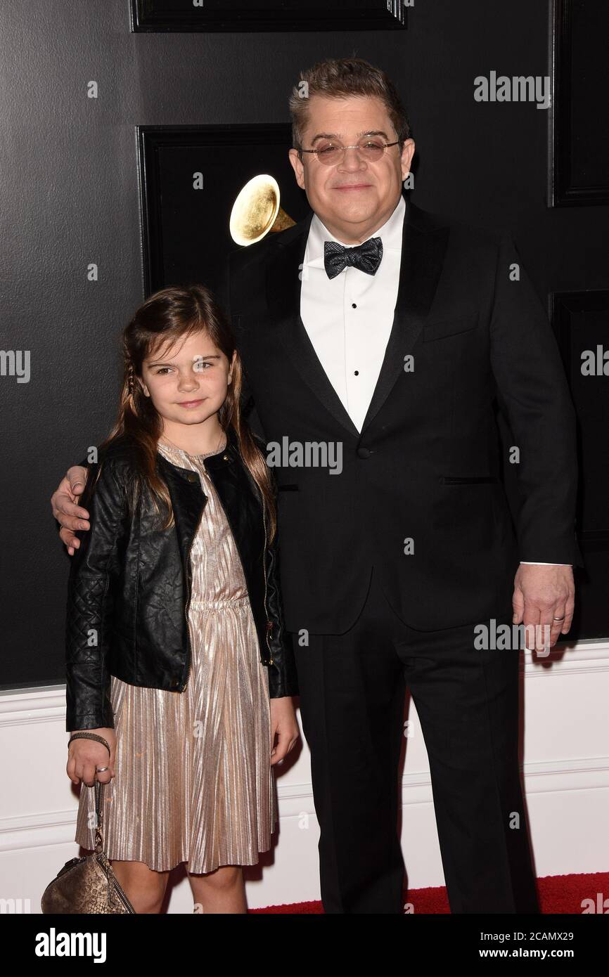 LOS ANGELES - FEB 10: Alice Oswalt, Patton Oswalt at the 61st Grammy ...