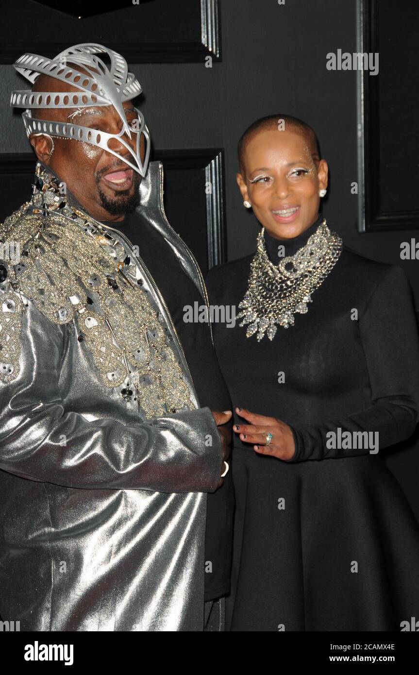 LOS ANGELES - FEB 10: George Clinton, Carlon Clinton at the 61st Grammy ...