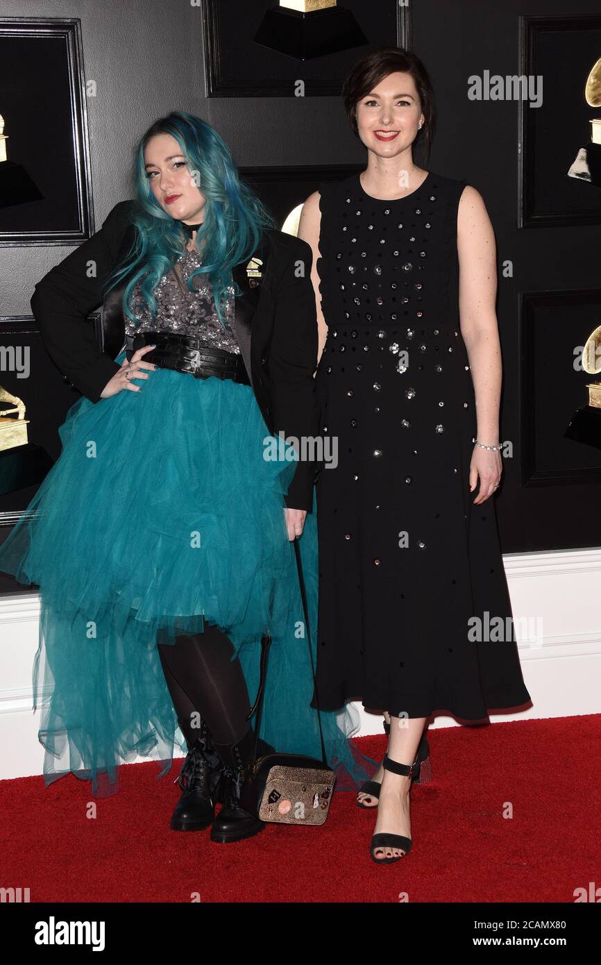 LOS ANGELES - FEB 10: Annie Stoll, Meghan Foley at the 61st Grammy ...
