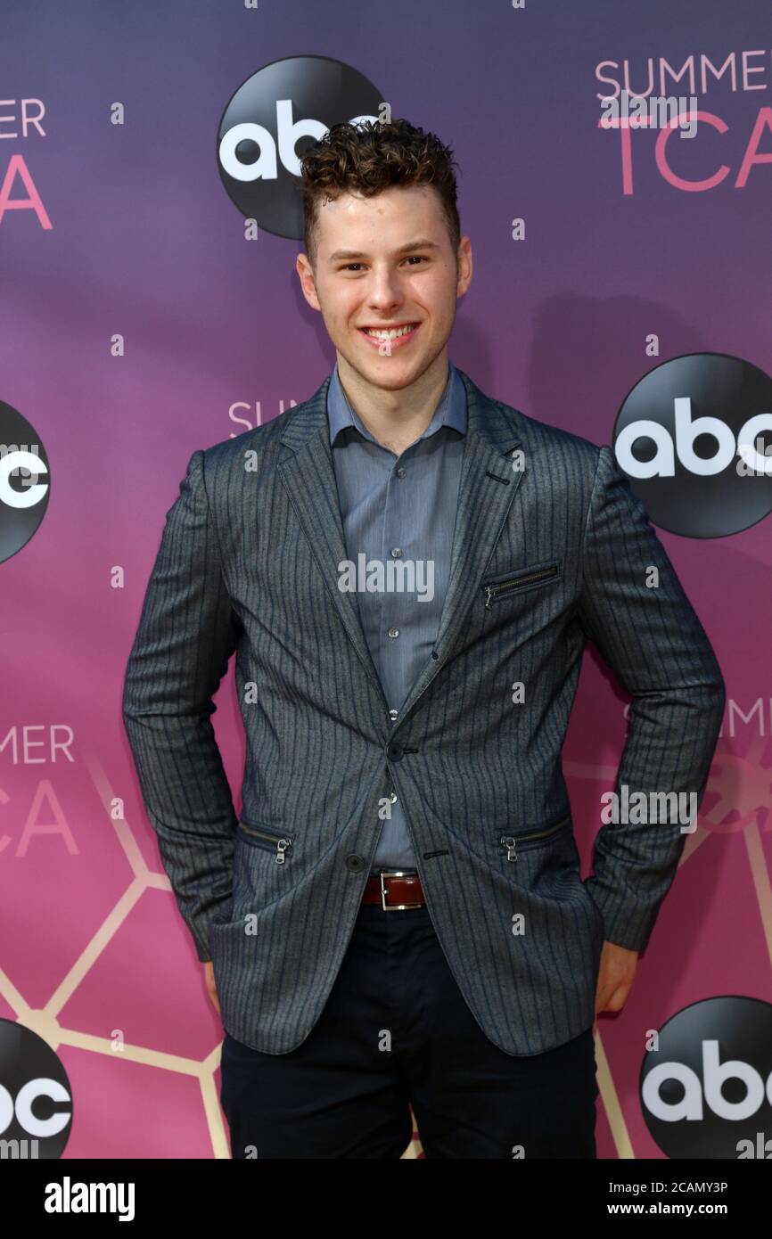LOS ANGELES - AUG 15: Nolan Gould at the ABC Summer TCA All-Star Party ...