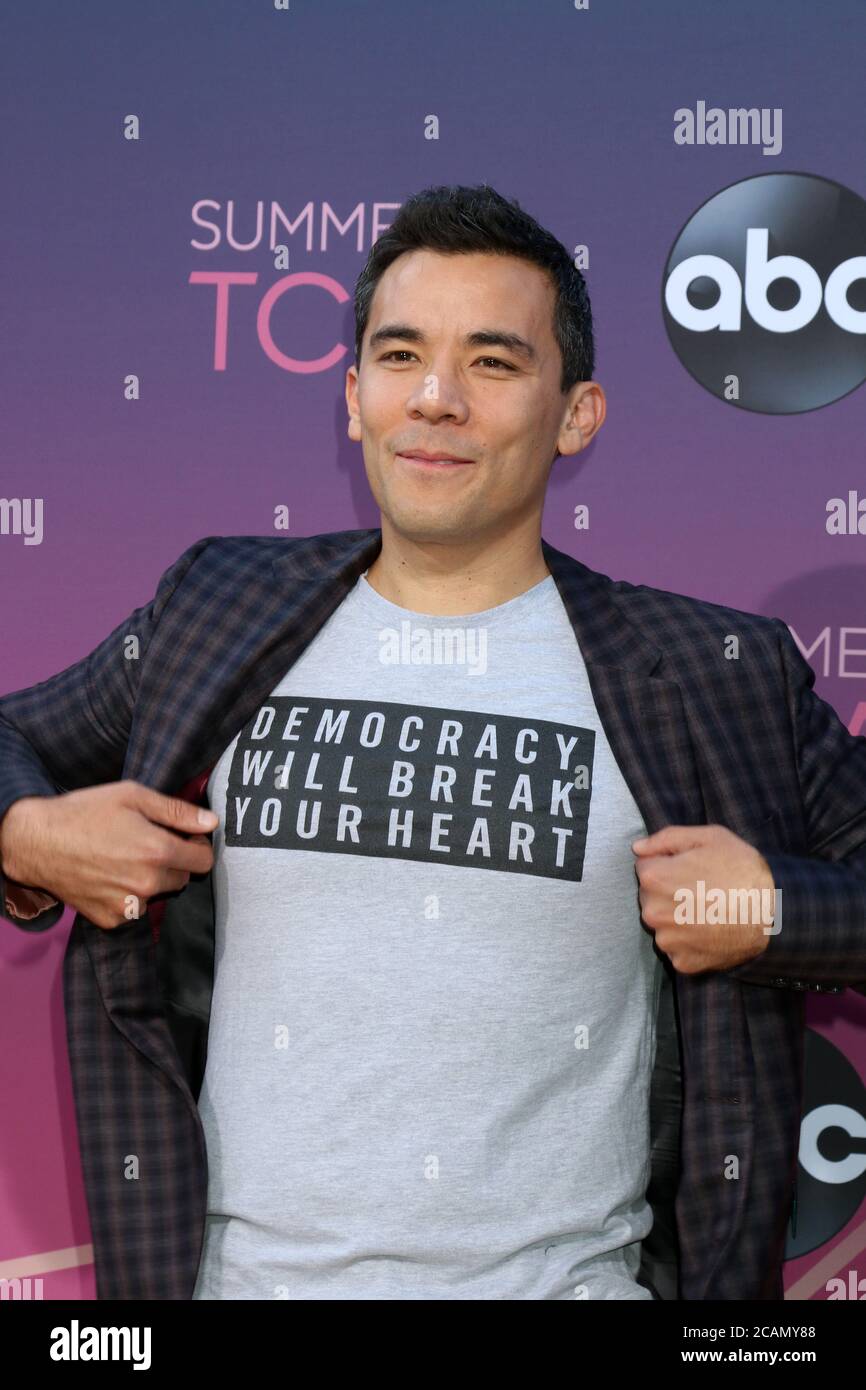 LOS ANGELES - AUG 15: Conrad Ricamora at the ABC Summer TCA All-Star ...