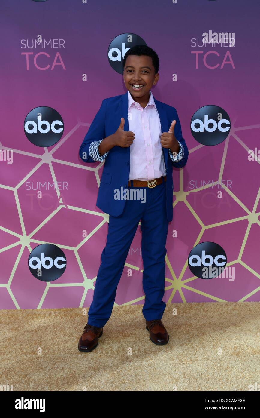 LOS ANGELES - AUG 15: Devin Trey Campbell at the ABC Summer TCA All ...
