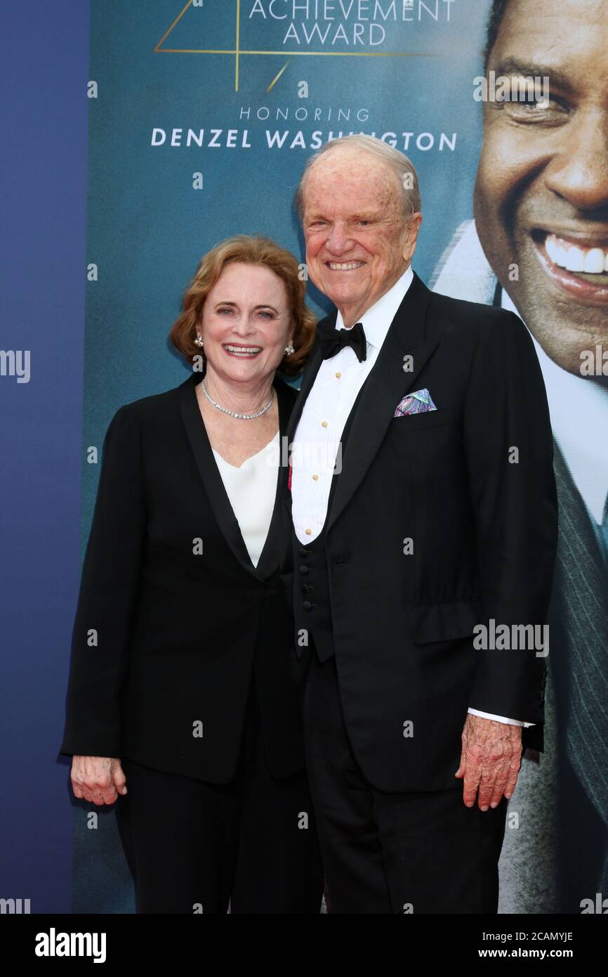 LOS ANGELES - JUN 6: Elizabeth Stevens, George Stevens Jr at the AFI ...
