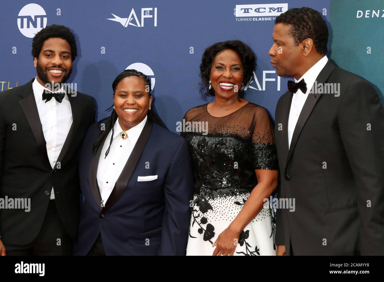 LOS ANGELES - JUN 6: John David Washington, Katia Washington, Pauletta ...