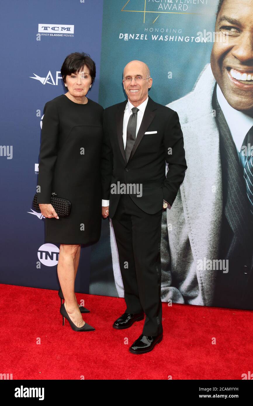 LOS ANGELES - JUN 6: Marilyn Katzenberg, Jeffrey Katzenberg at the AFI ...